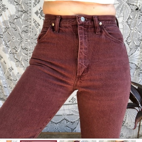 Wrangler | Jeans | Vtg Wrangler 7s 80s High Rise Butt Hugging Jeans ...